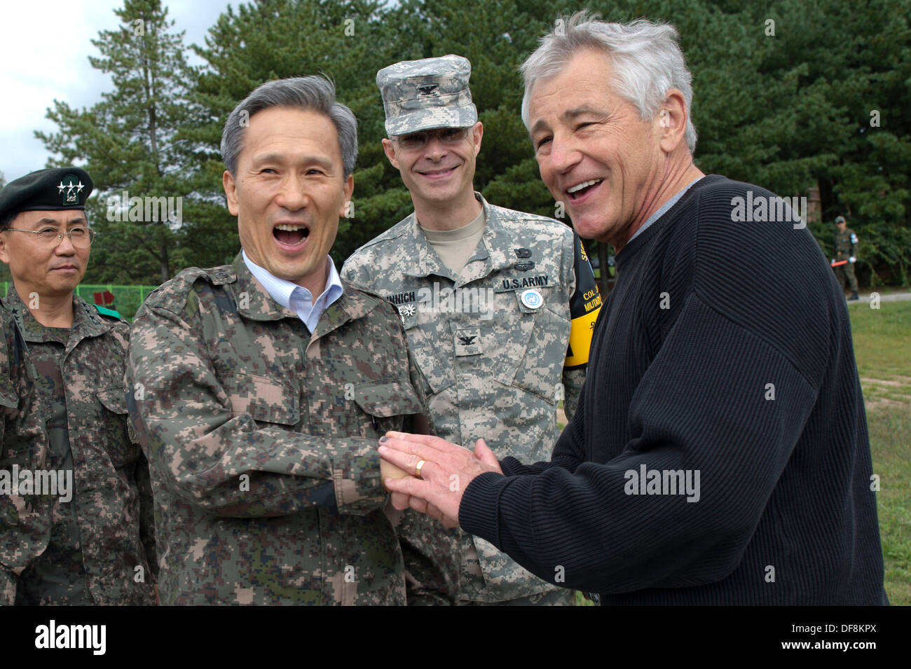 Minister of defense kim kwan jin hi-res stock photography and images ...