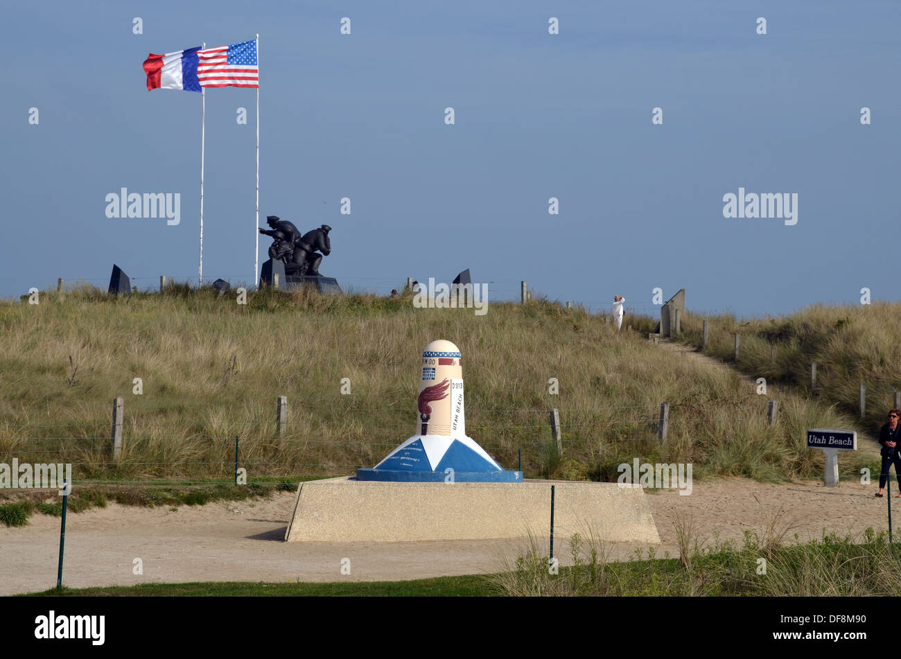 1944 D-day in Normandy: Utah beach Stock Photo - Alamy
