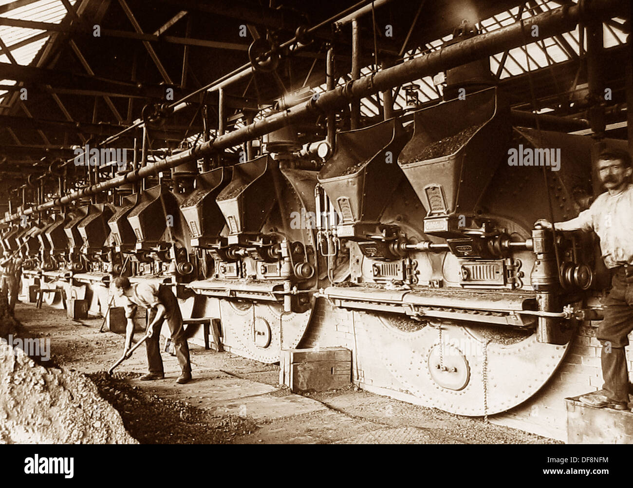 Port Sunlight - boiler room - early 1900s Stock Photo: 61043464 - Alamy