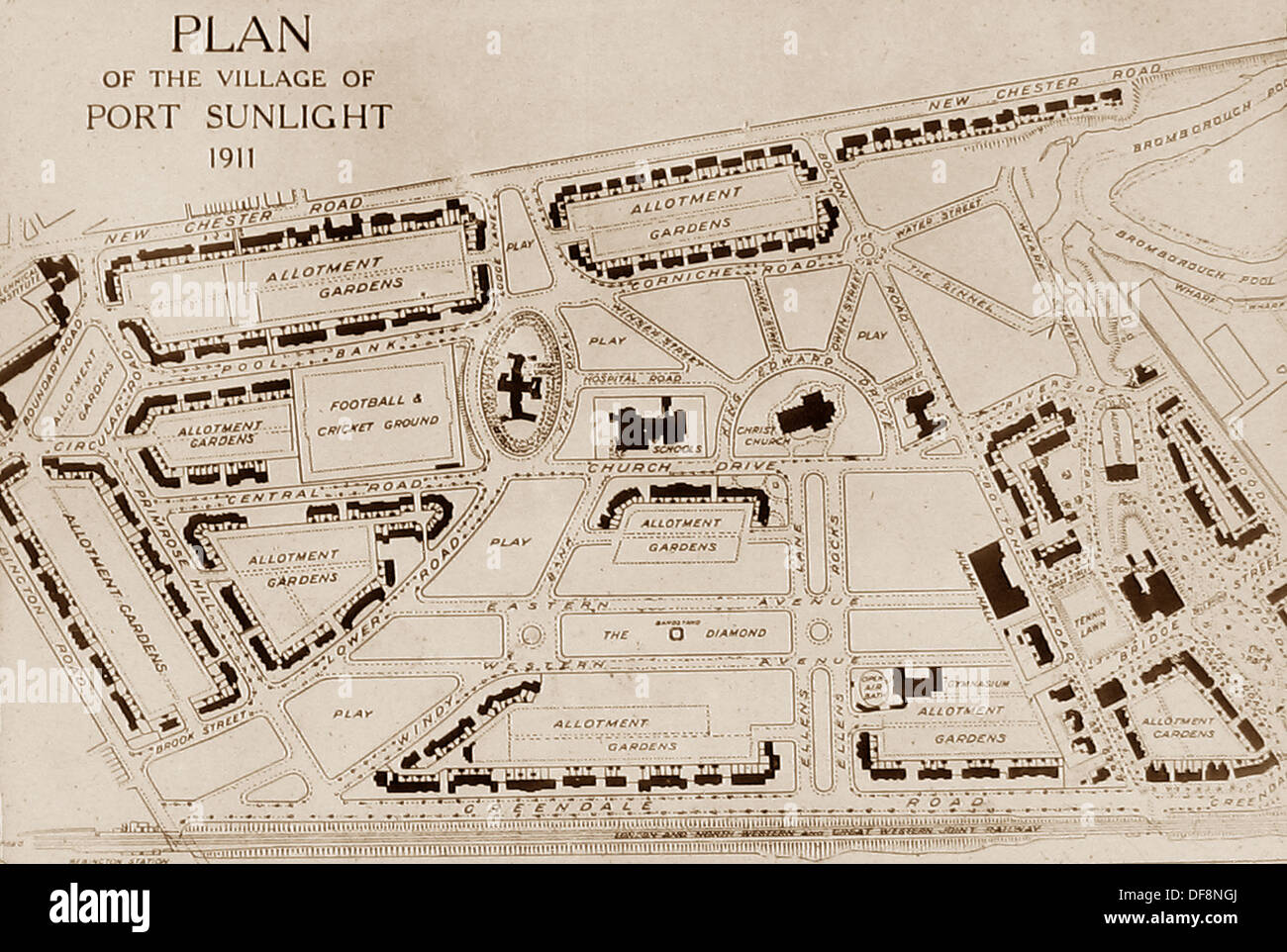 Port said map hi-res stock photography and images - Alamy