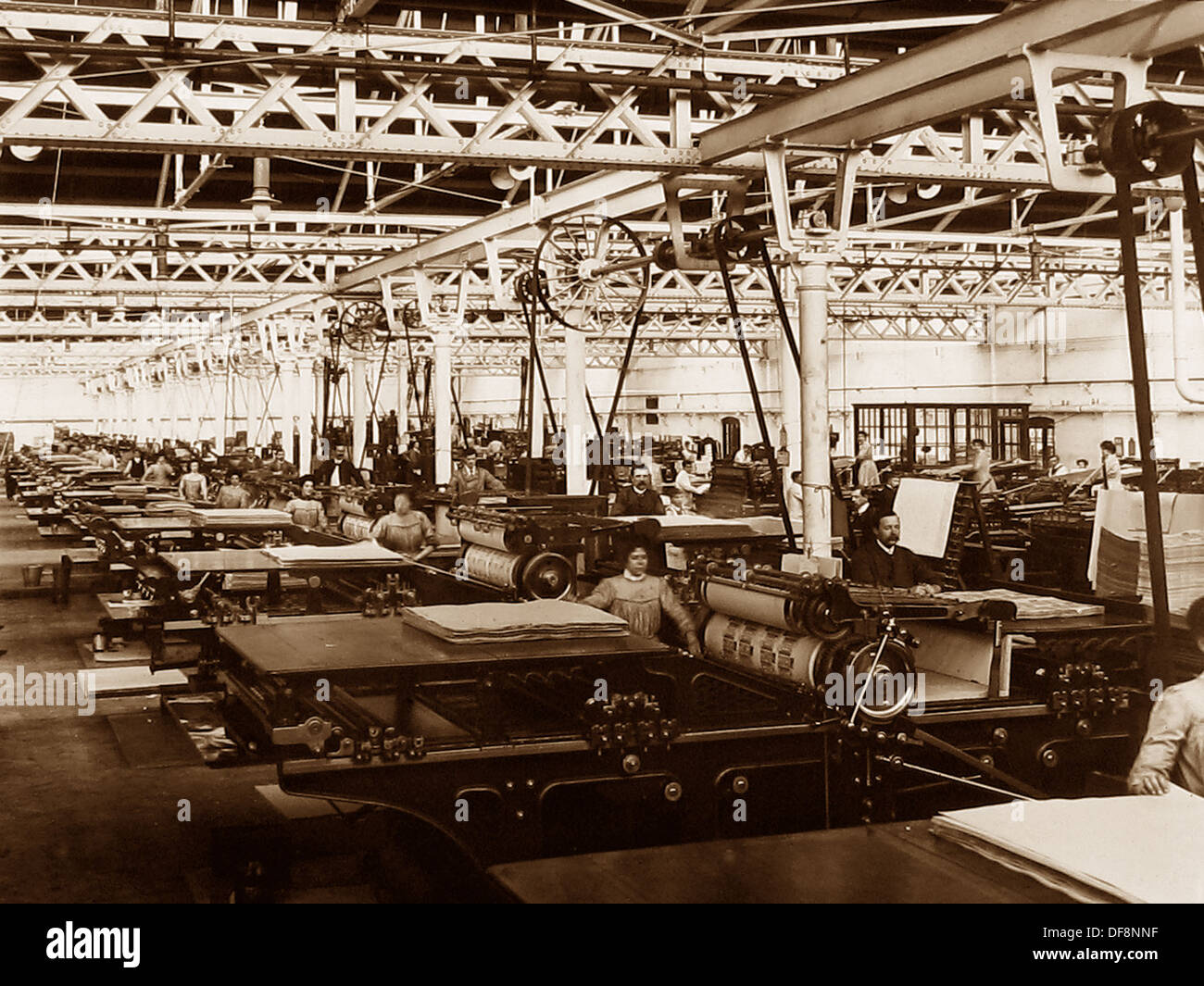 Victorian printing factory hi-res stock photography and images - Alamy