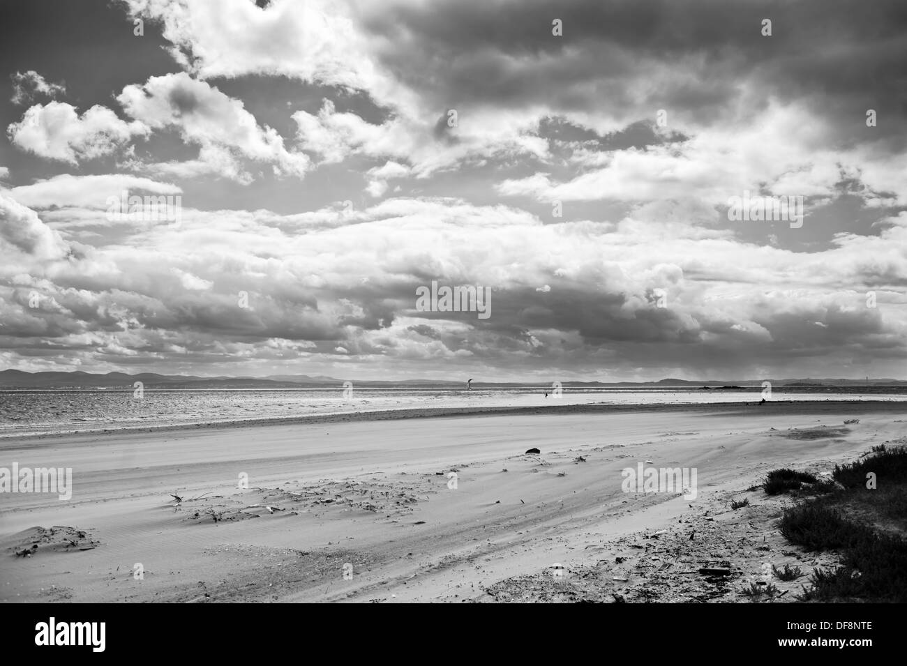 Cloudy Beach Photography