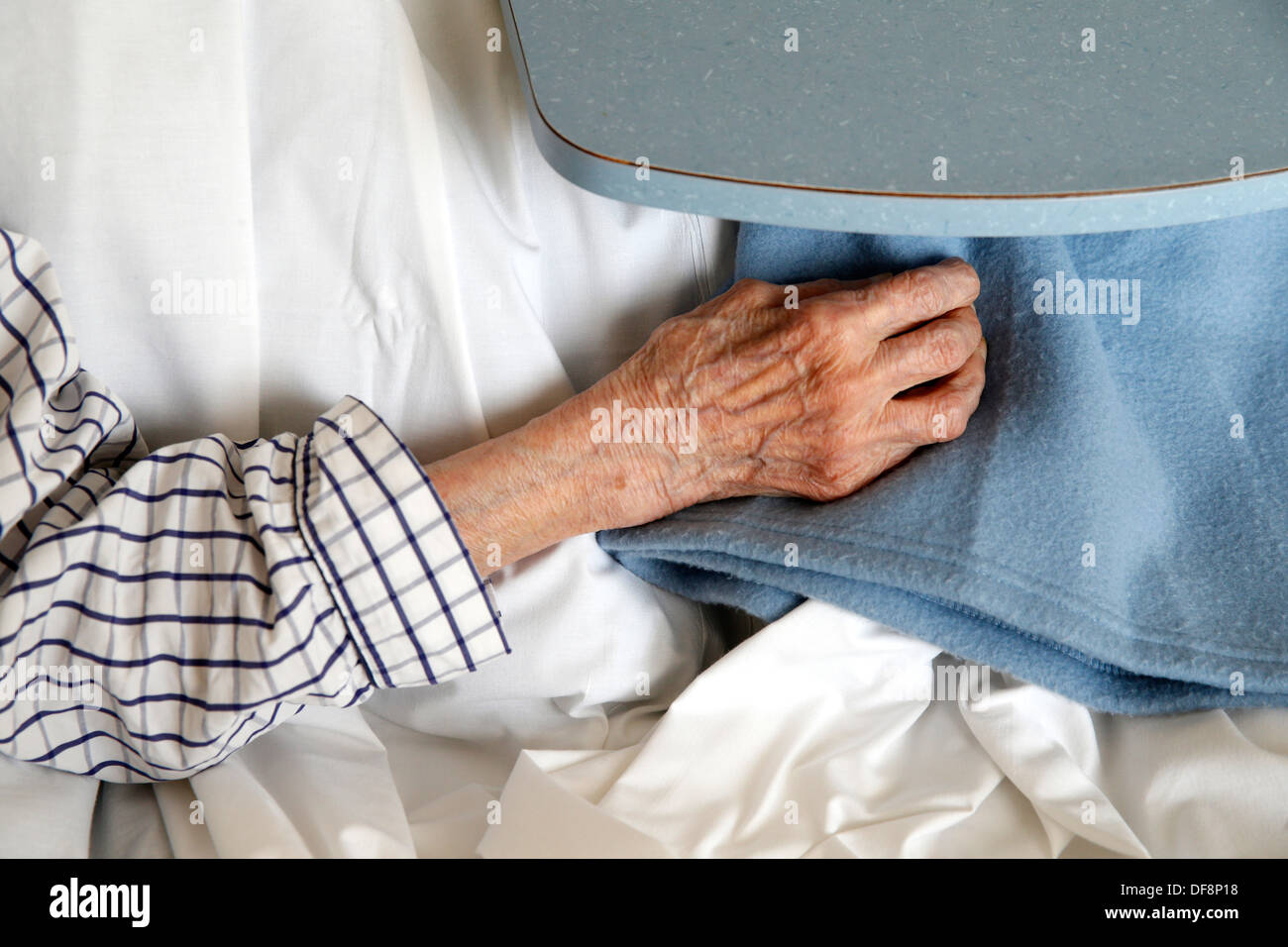 ELDERLY HOSPITAL PATIENT Stock Photo - Alamy