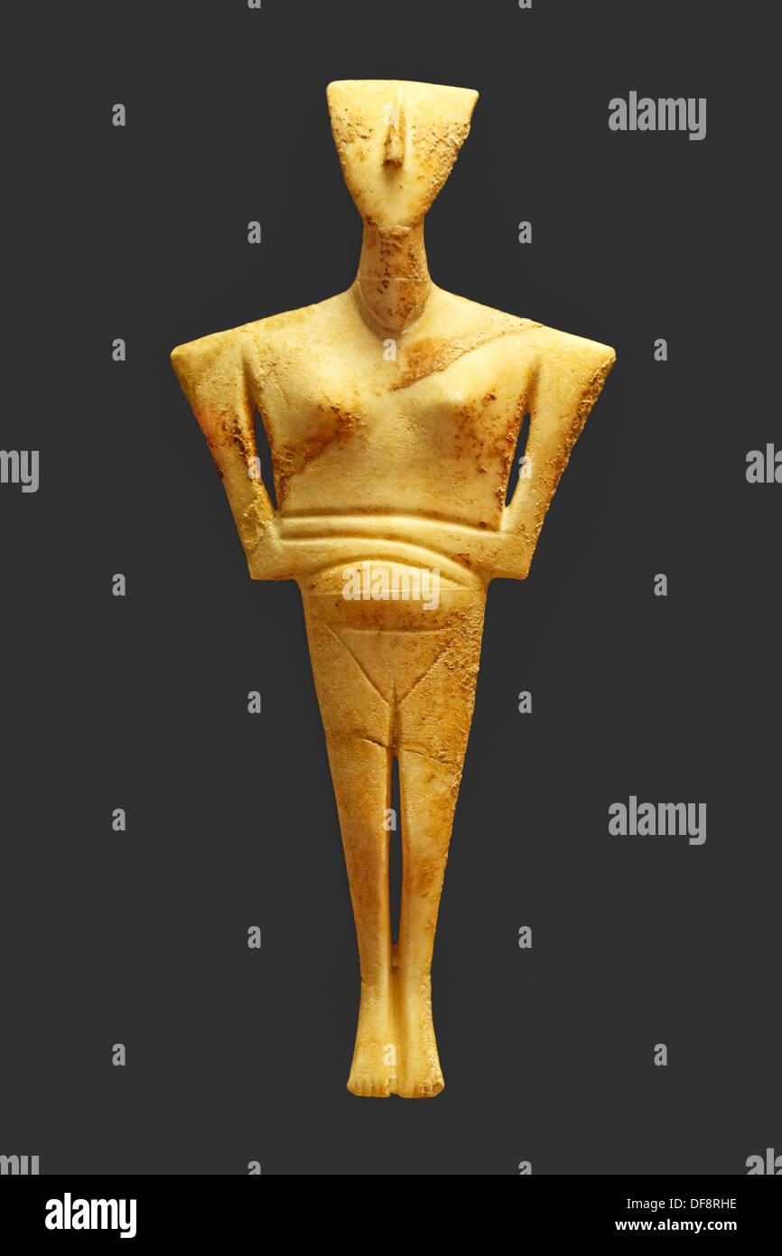 Ancient cycladic hi-res stock photography and images - Alamy