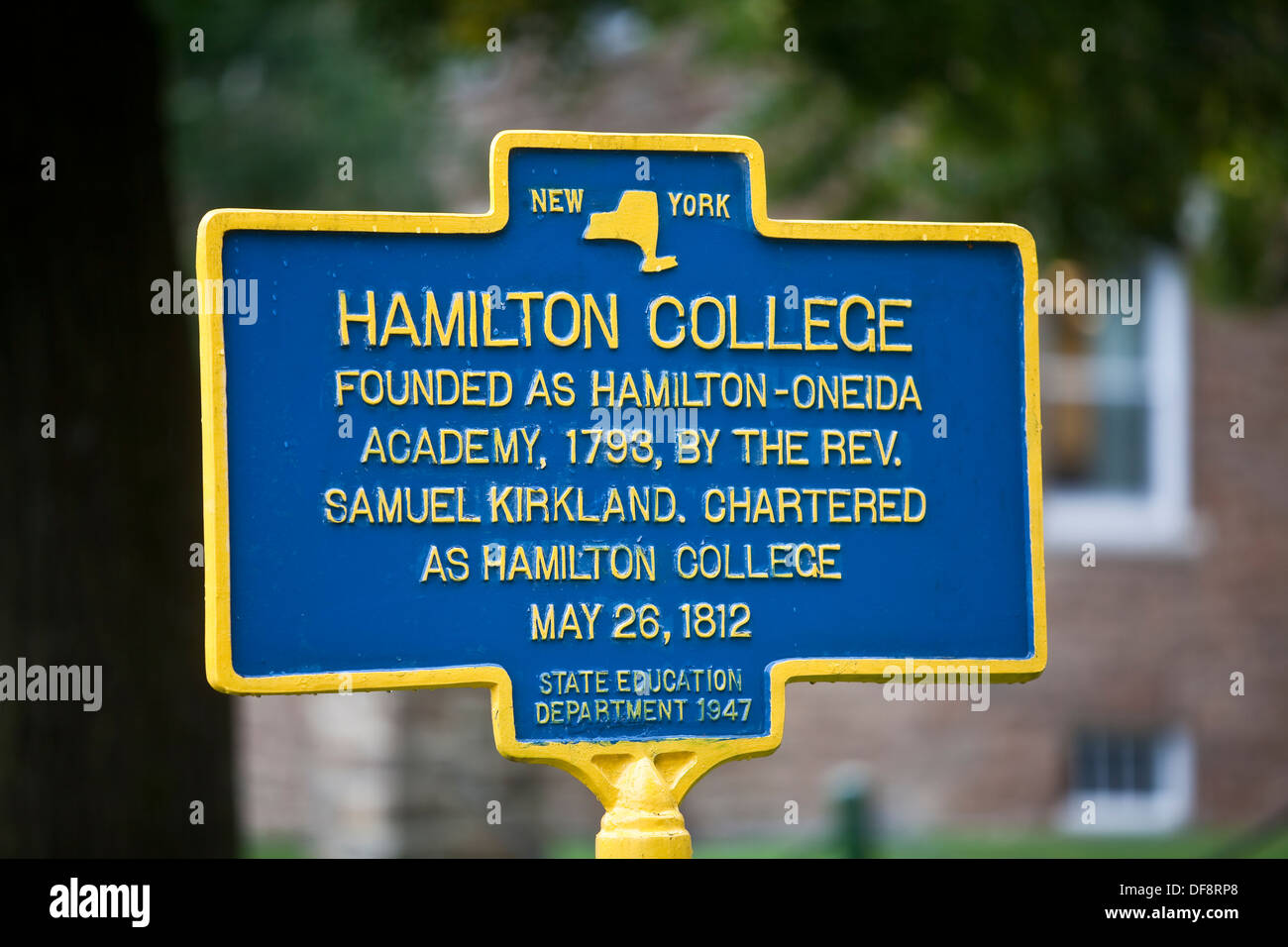 Hamilton college hi-res stock photography and images - Alamy