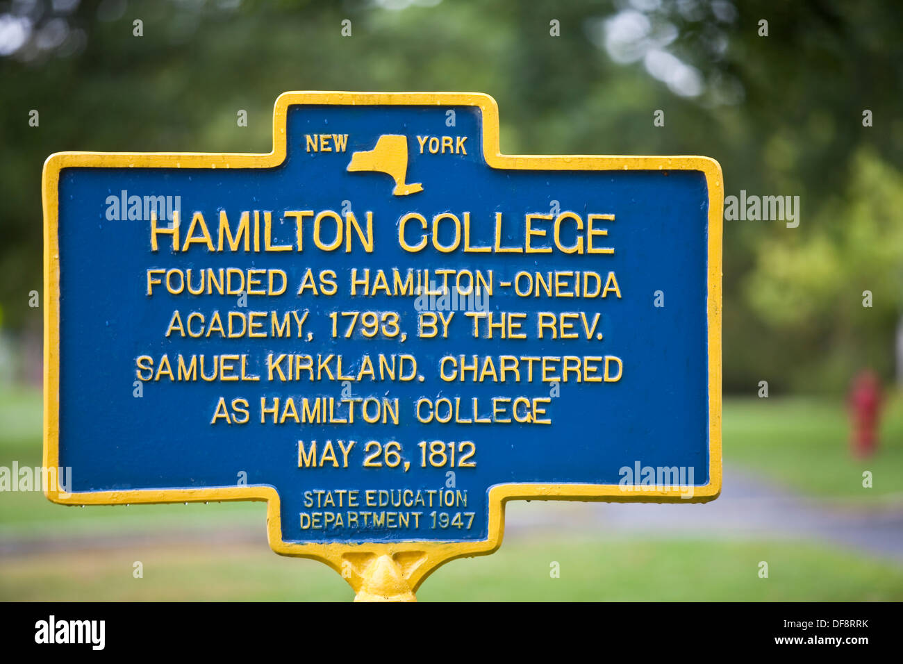 Hamilton college hi-res stock photography and images - Alamy