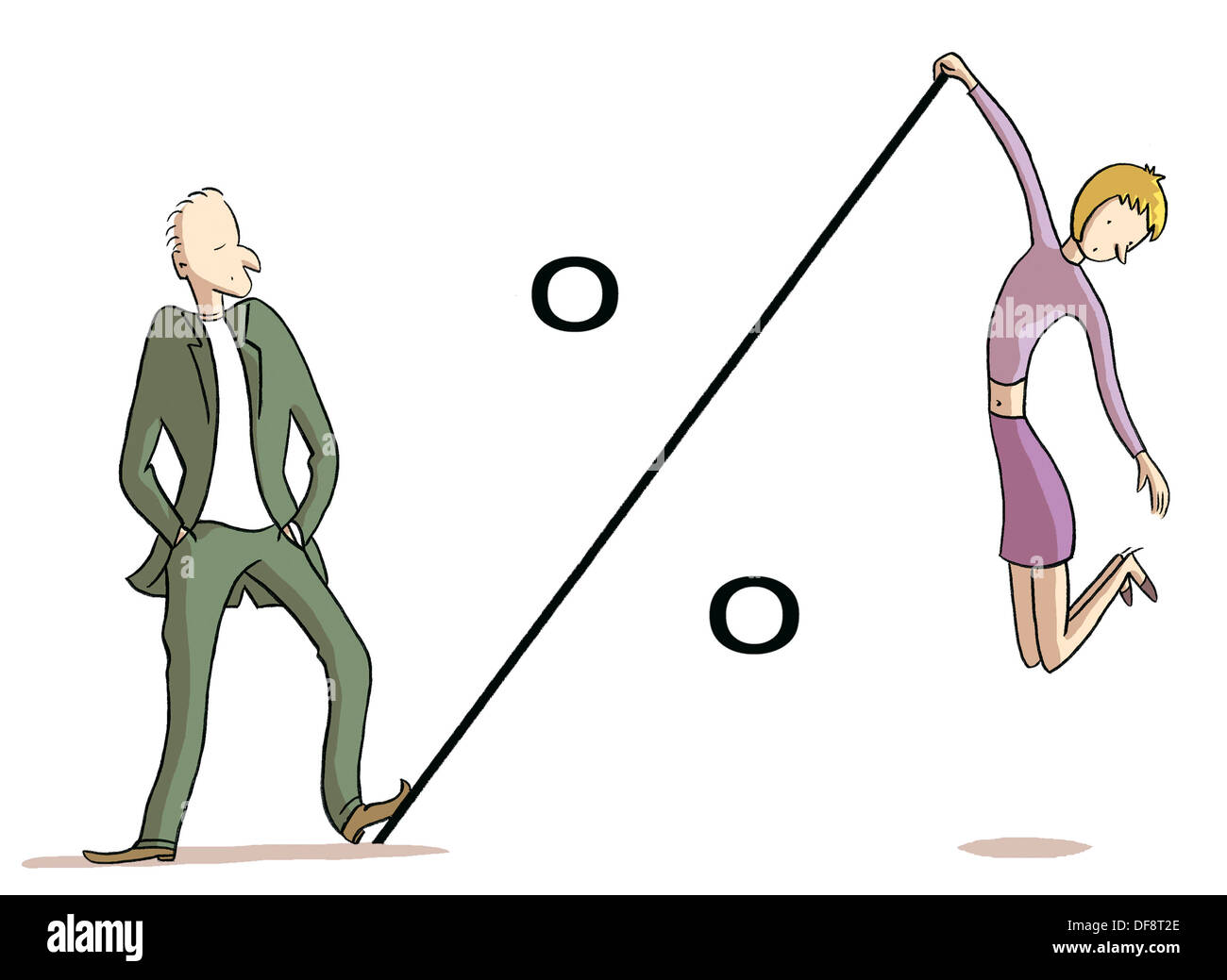 Symbolic for human evolution Cut Out Stock Images & Pictures - Alamy