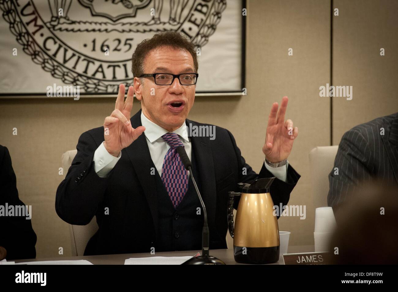 Manhattan, New York, USA. 30th Sep, 2013. Committee on Transportation ...