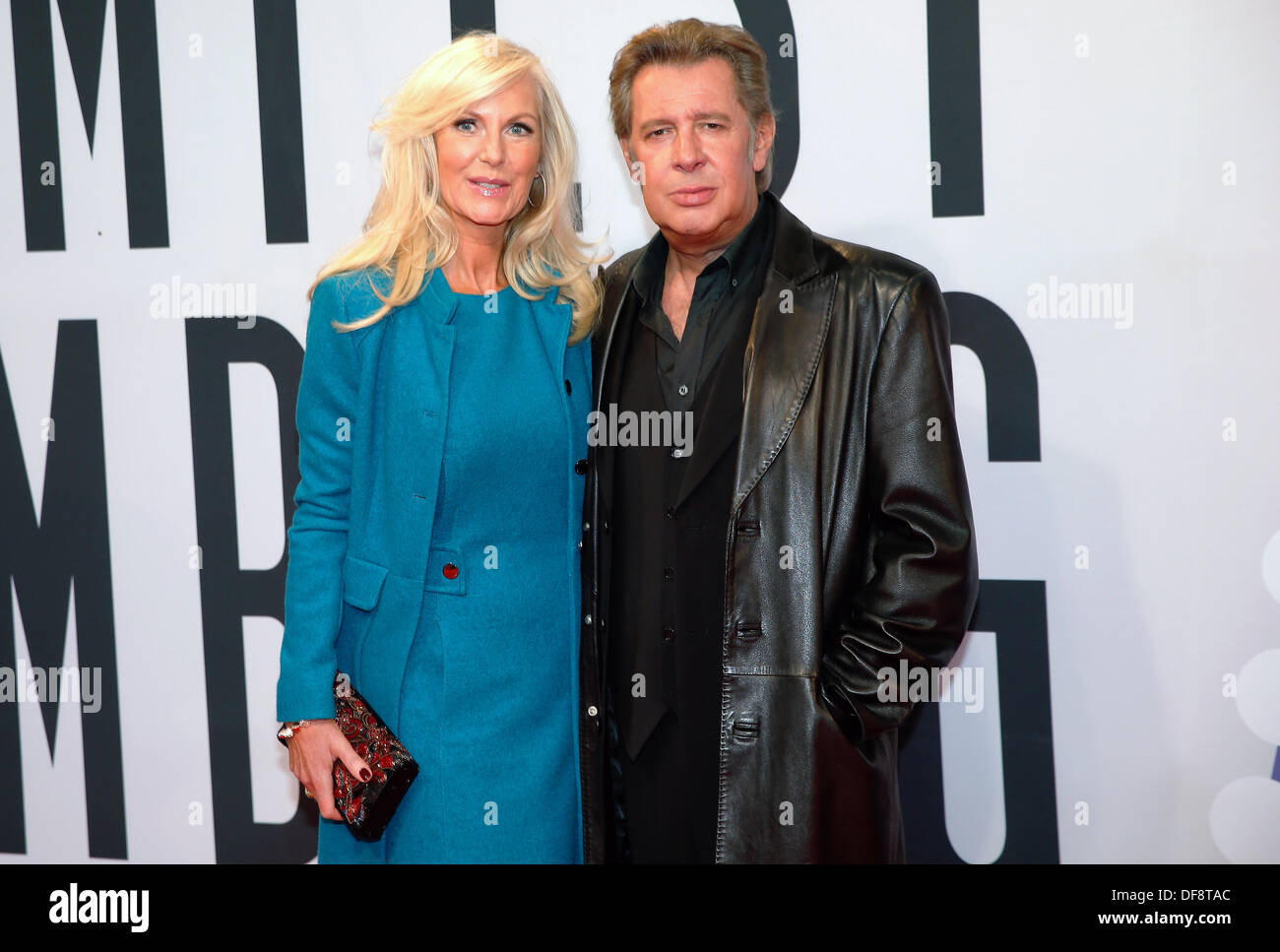 Hamburg, Germany. 30th Sep, 2013. Actor Jan Fedder and his wife Marion ...
