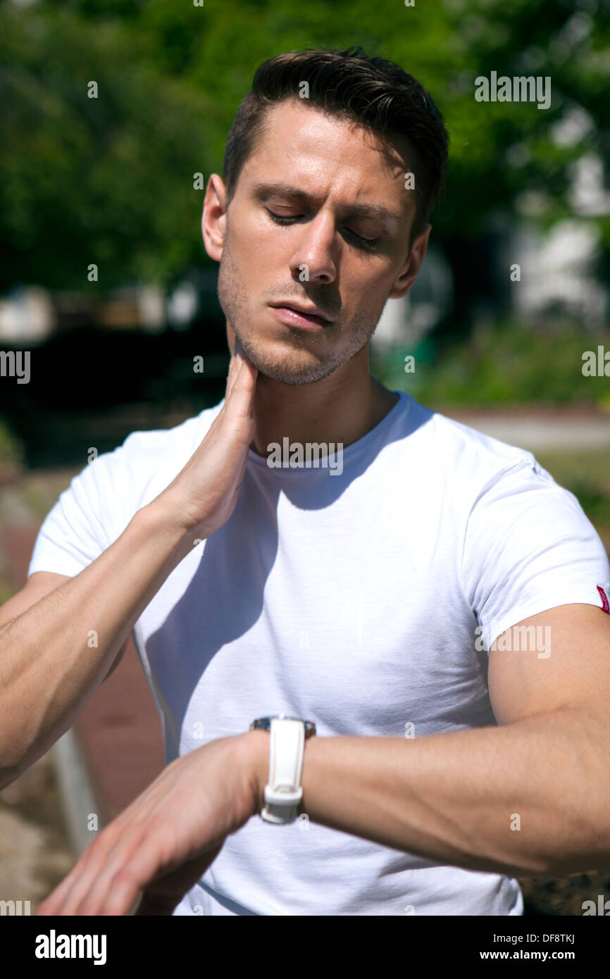 Mans individual hi-res stock photography and images - Alamy