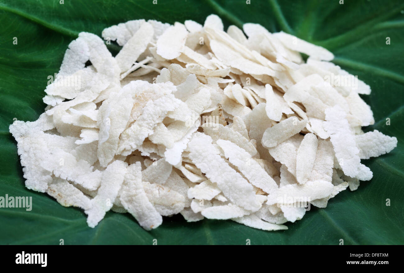Flattened rice of South East Asia Stock Photo - Alamy