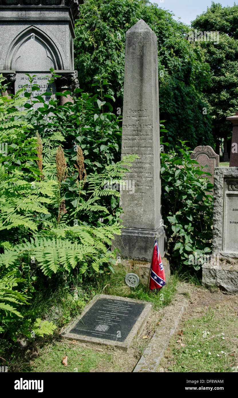 Memorial to Col. Robert A. Smith who died at the Battle of Munfordville ...