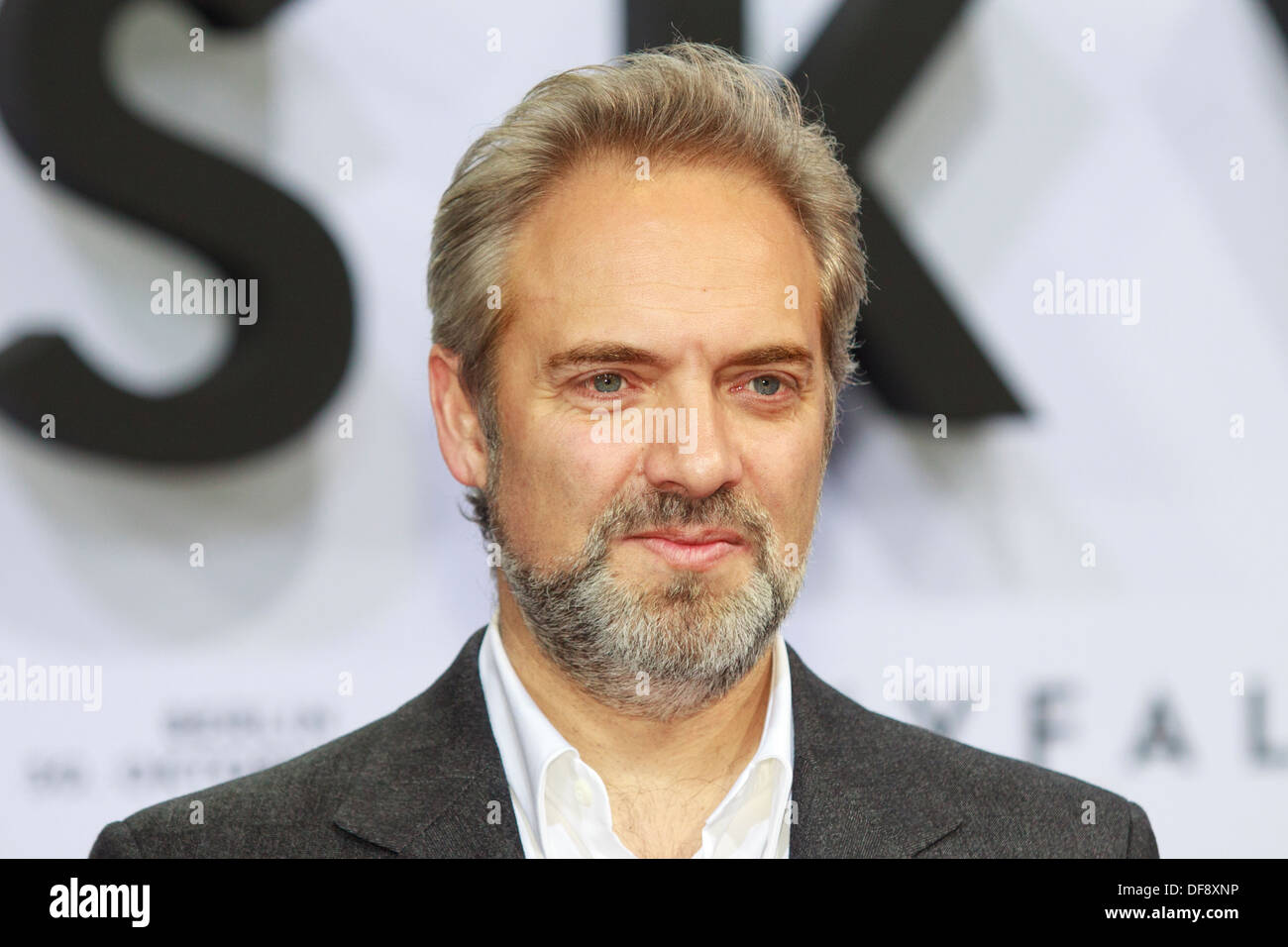 Film director Sam Mendes during " Skyfall " movie premiere in Berlin on ...