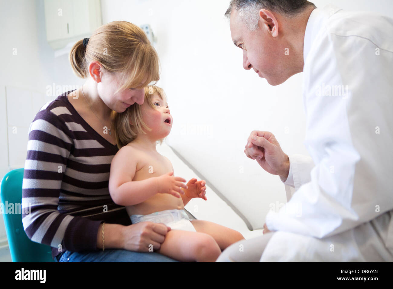 CHILD, DOWN'S SYNDROME Stock Photo - Alamy