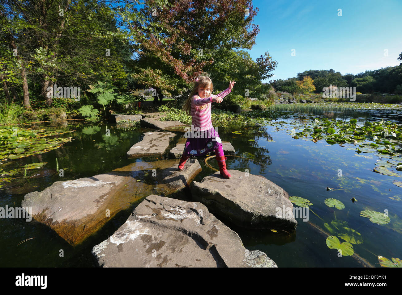 Skipping stone hi-res stock photography and images - Alamy