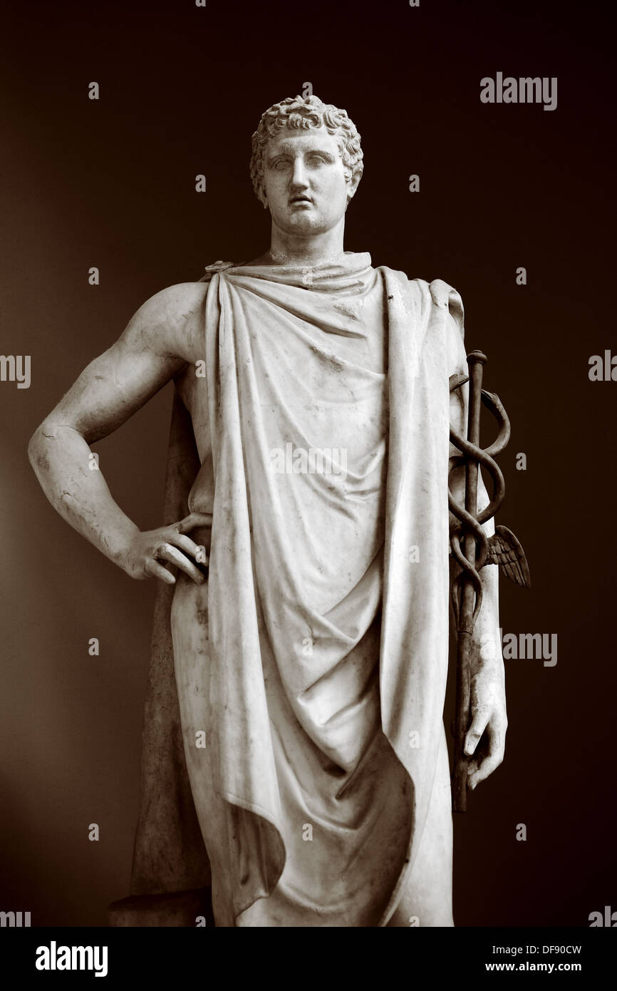 Art Statue Sculpture Hermes Stock Photos & Art Statue Sculpture Hermes ...