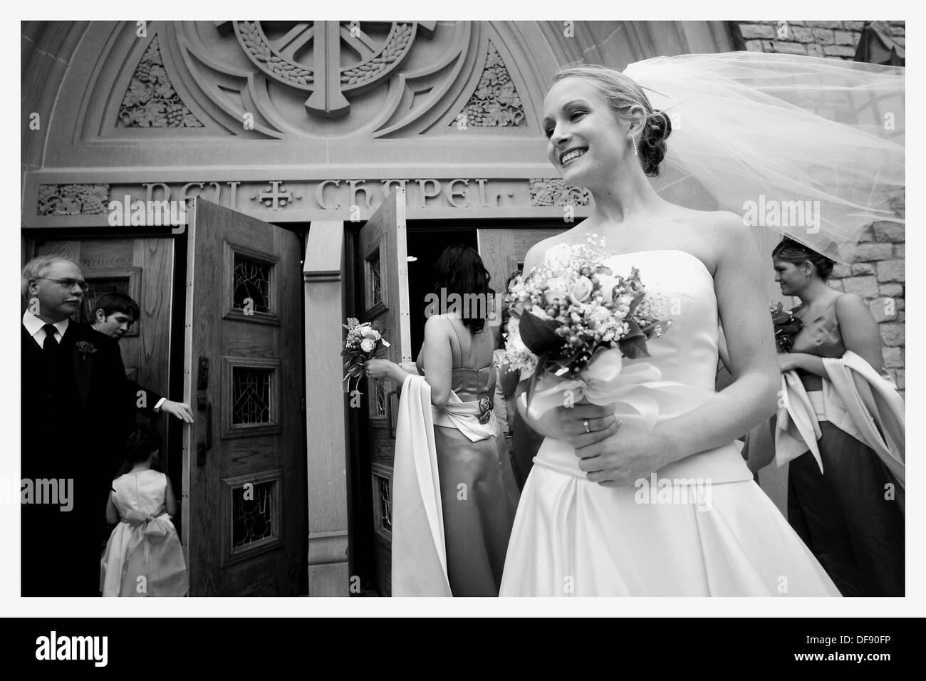 Woman church Cut Out Stock Images & Pictures - Alamy