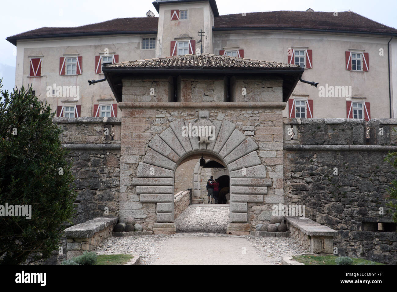 Thun castle Trentino Italy Stock Photo - Alamy