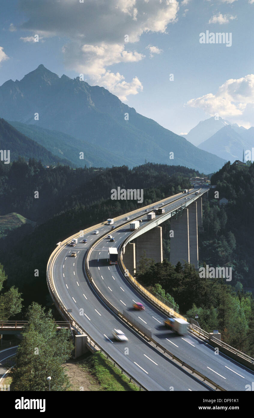 Brenner Pass Austria Traffic High Resolution Stock Photography and ...