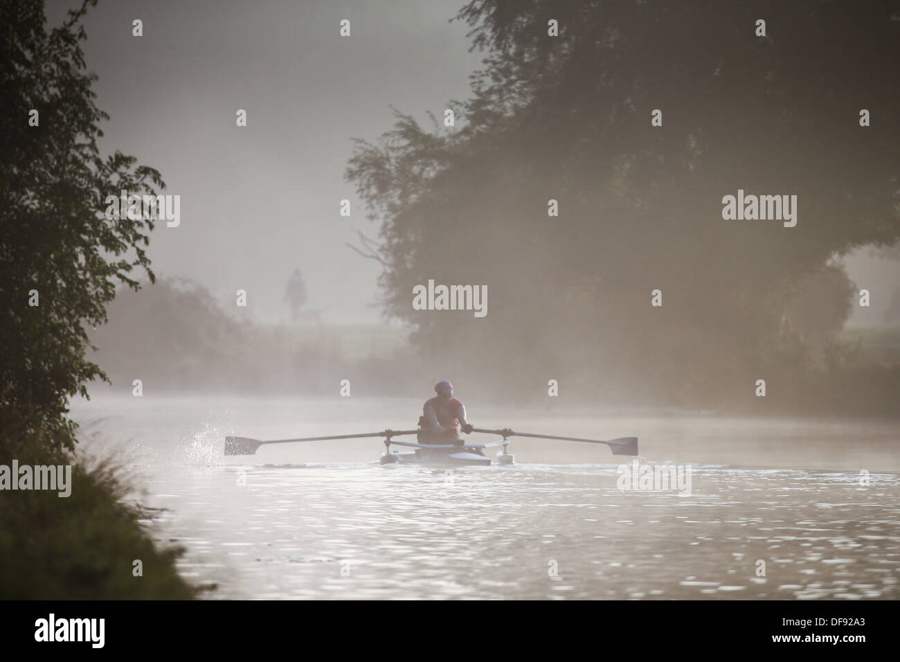 Rowing on the river cam hi-res stock photography and images - Alamy