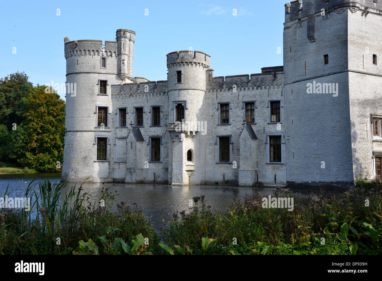 A castle at Meise, Belgium Stock Photo - Alamy