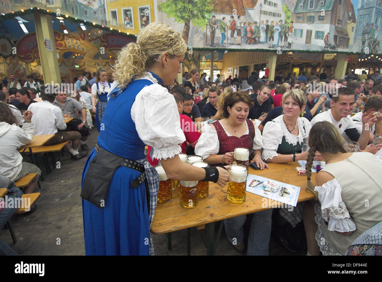 Oktoberfest Munich Tent High Resolution Stock Photography and Images ...