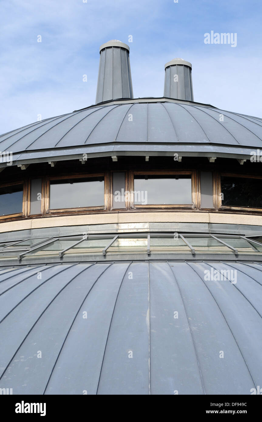 The Round Studio of Aberystwyth Arts Centre, which looks uncannily like ...