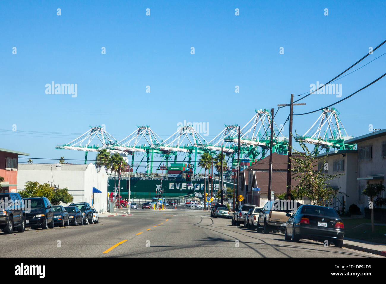 Terminal island and port of los angeles hi-res stock photography and ...