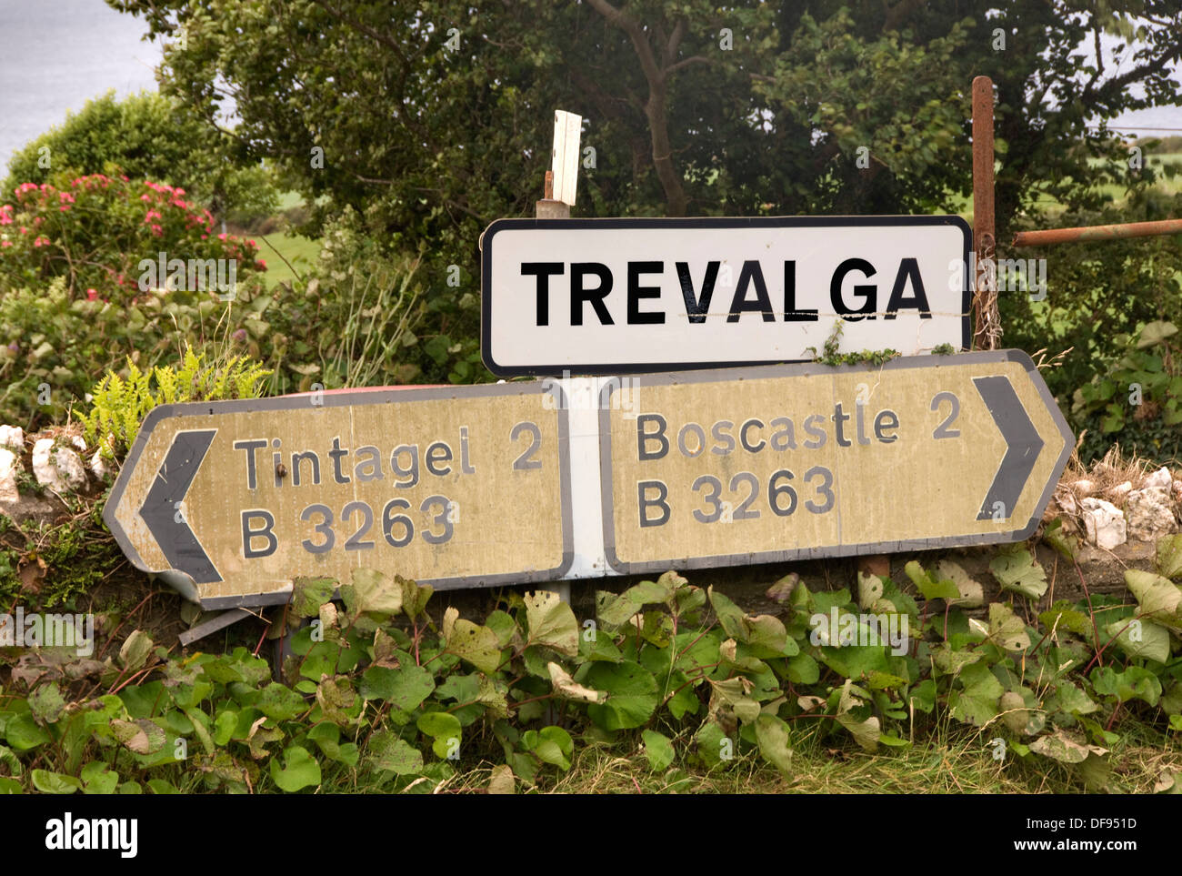 Trevalga cornwall hi-res stock photography and images - Alamy