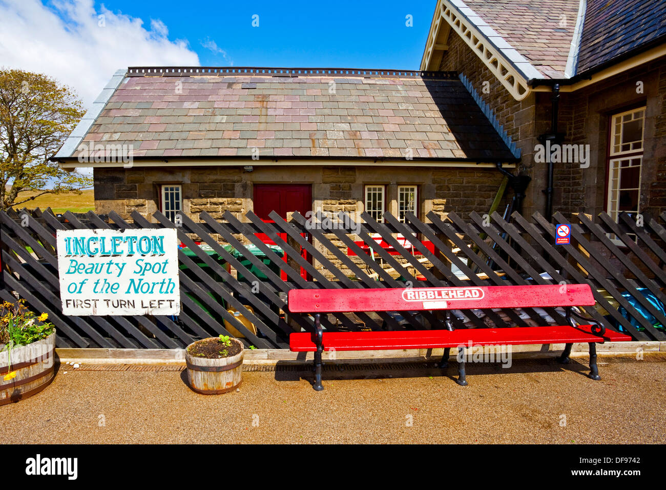 Ribblehead station North Yorkshire UK Stock Photo - Alamy