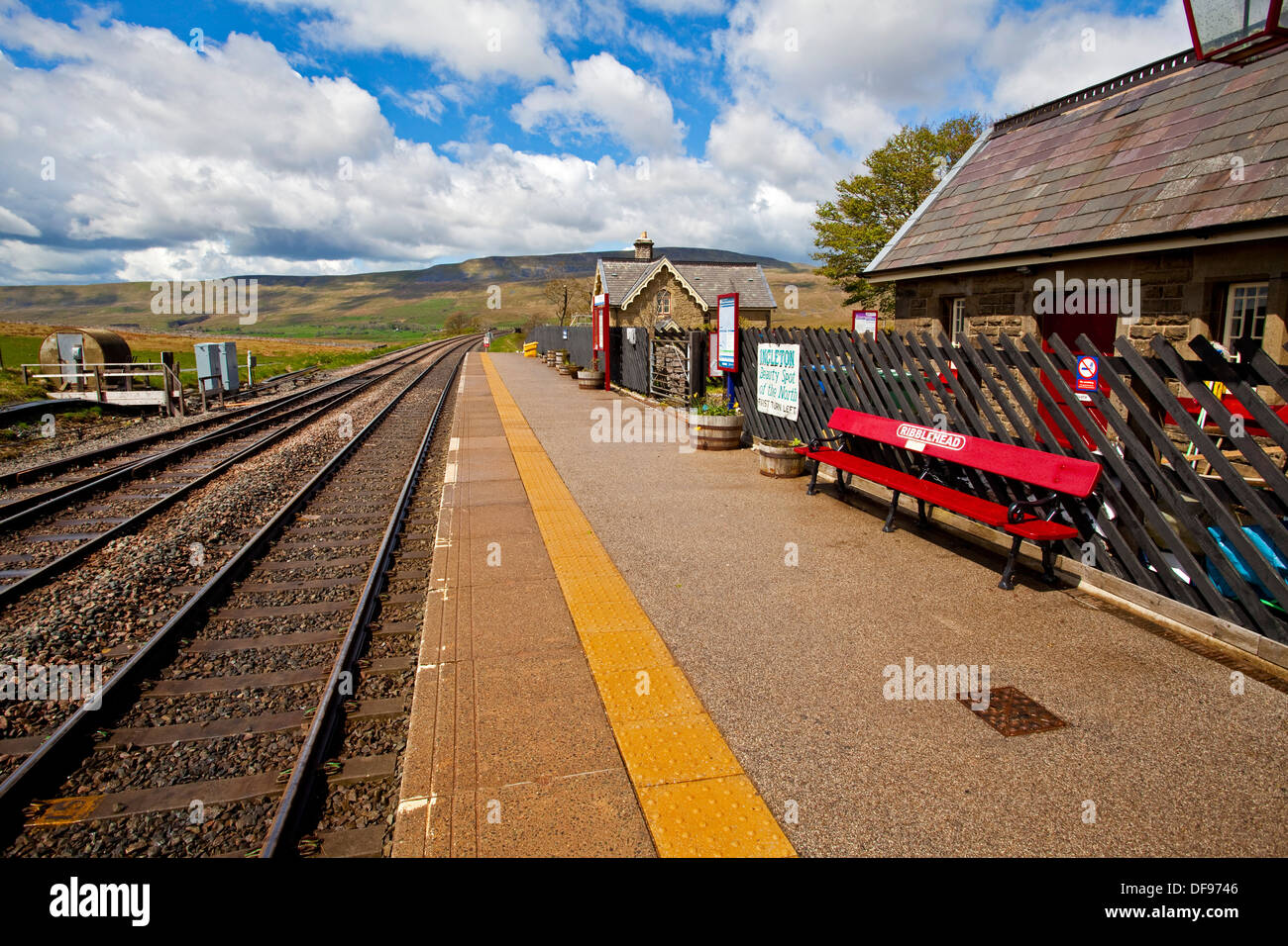 Ribblehead station North Yorkshire UK Stock Photo - Alamy