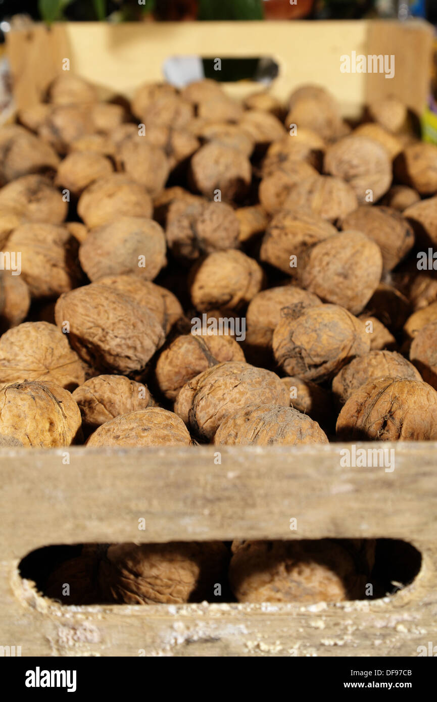 a box of nuts Stock Photo - Alamy
