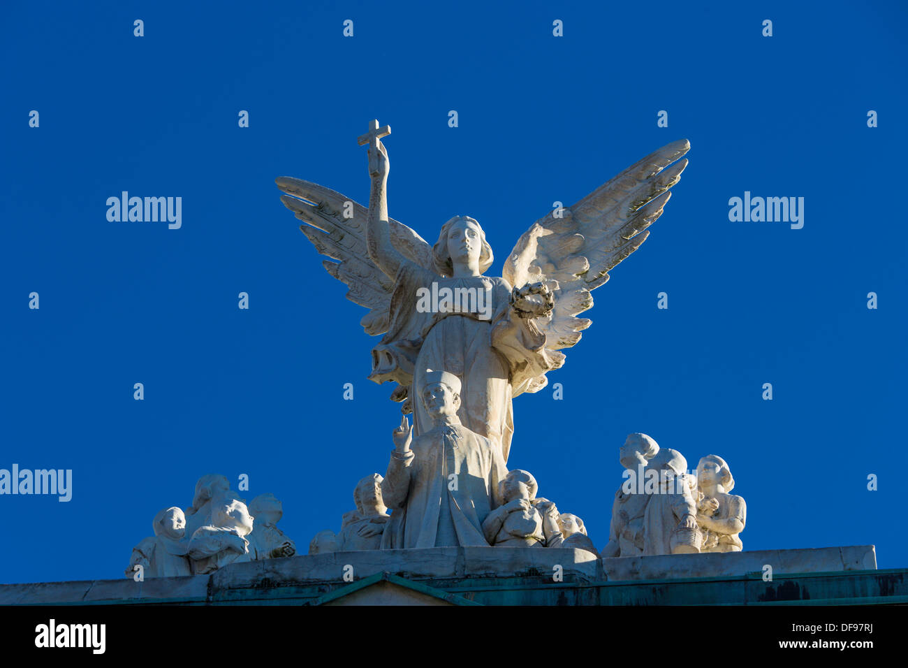Angel adorning Our Lady of Victory Basilica is a Catholic parish church ...