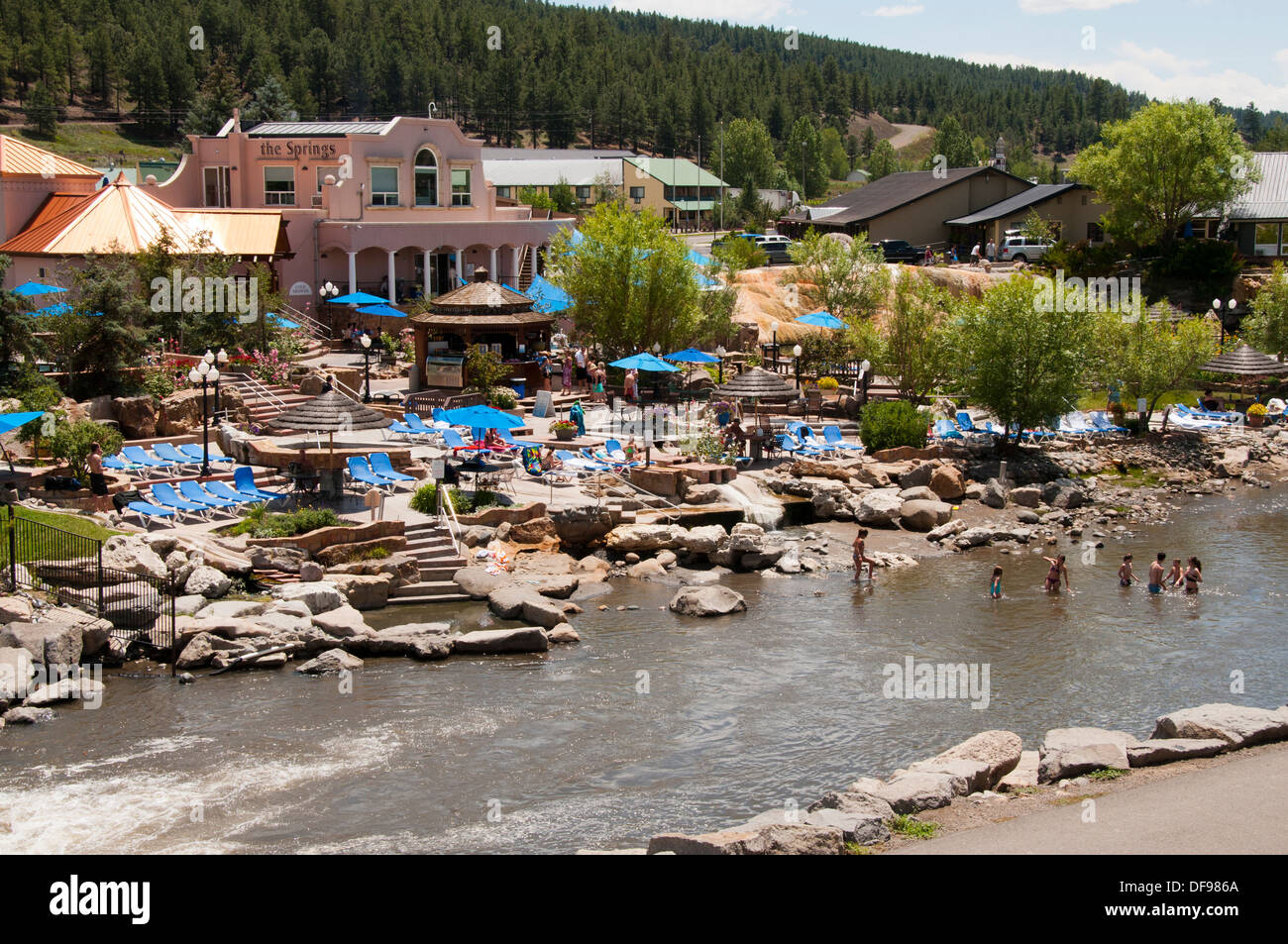 Pagosa springs geothermal hot springs hi-res stock photography and ...