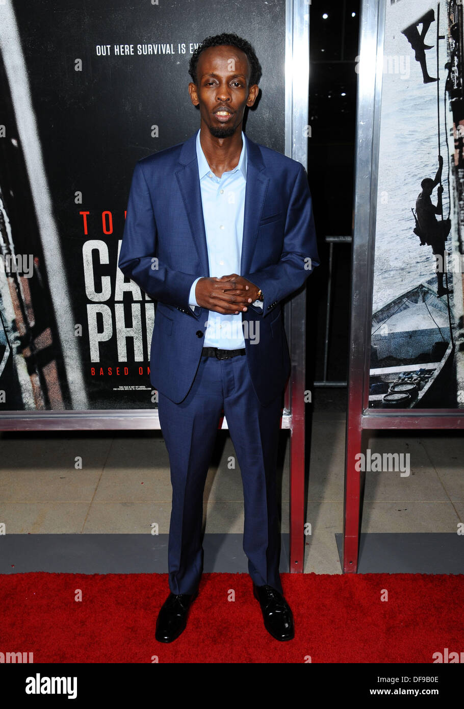 Los Angeles, California, USA. 30th Sep, 2013. Abdi Barkhad attending ...