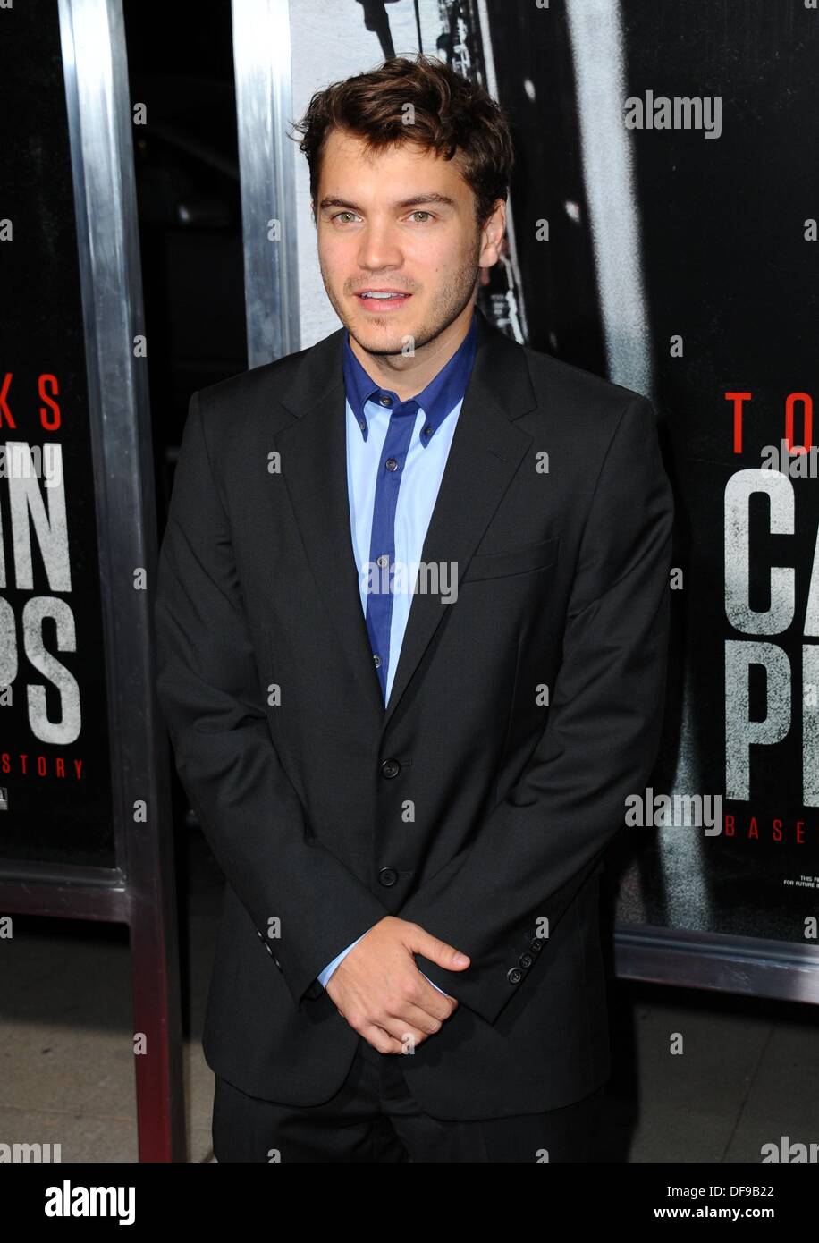 Los Angeles, CA. 30th Sep, 2013. Emile Hirsch at arrivals for CAPTAIN ...