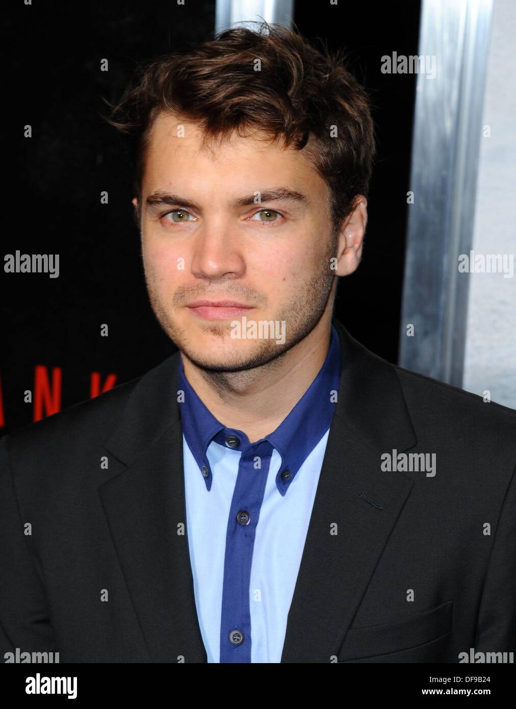 Los Angeles, CA. 30th Sep, 2013. Emile Hirsch at arrivals for CAPTAIN ...