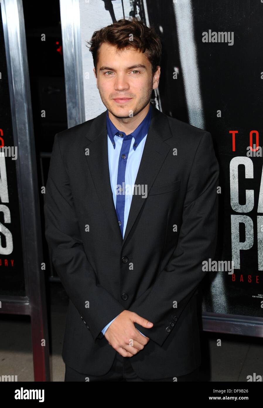 Los Angeles, CA. 30th Sep, 2013. Emile Hirsch at arrivals for CAPTAIN ...