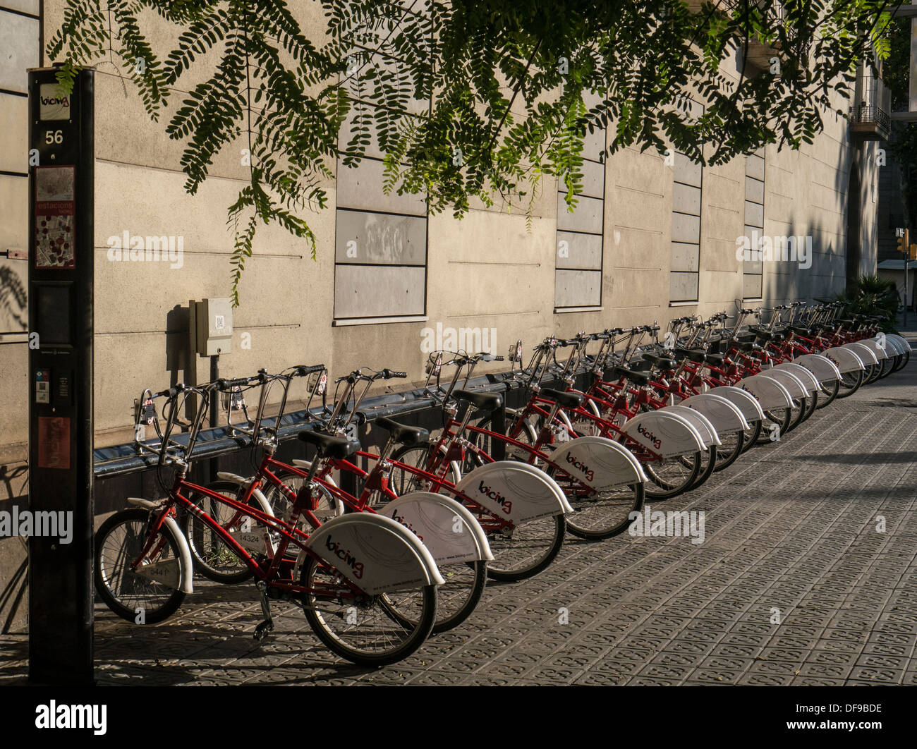 Cycle rack with bikes hi-res stock photography and images - Alamy