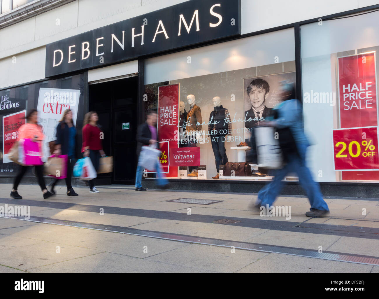 Debenhams store, Middlesbrough, England, UK Stock Photo - Alamy