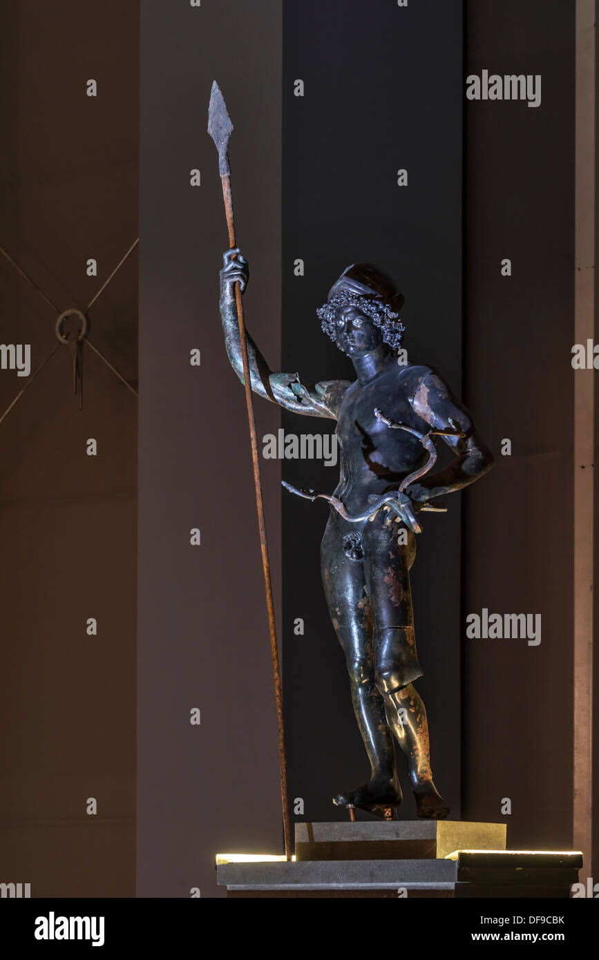 Bronze Mars Statue Zeugma Mosaic Museum Gaziantep Turkey Stock Photo ...