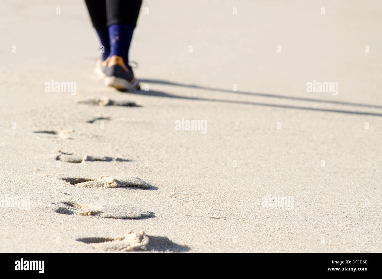 walking at the beach Stock Photo - Alamy