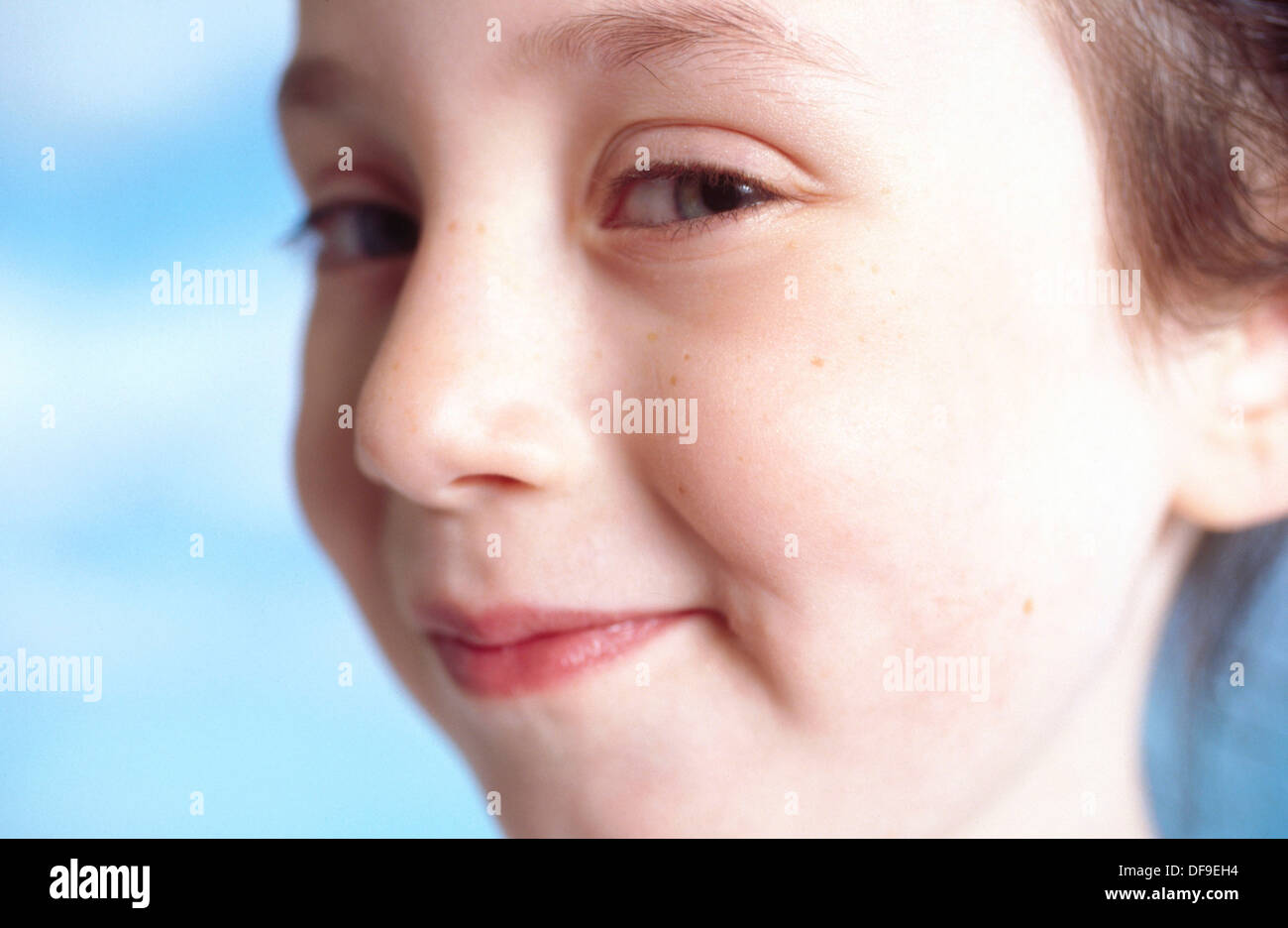 Cute coy expression hi-res stock photography and images - Alamy