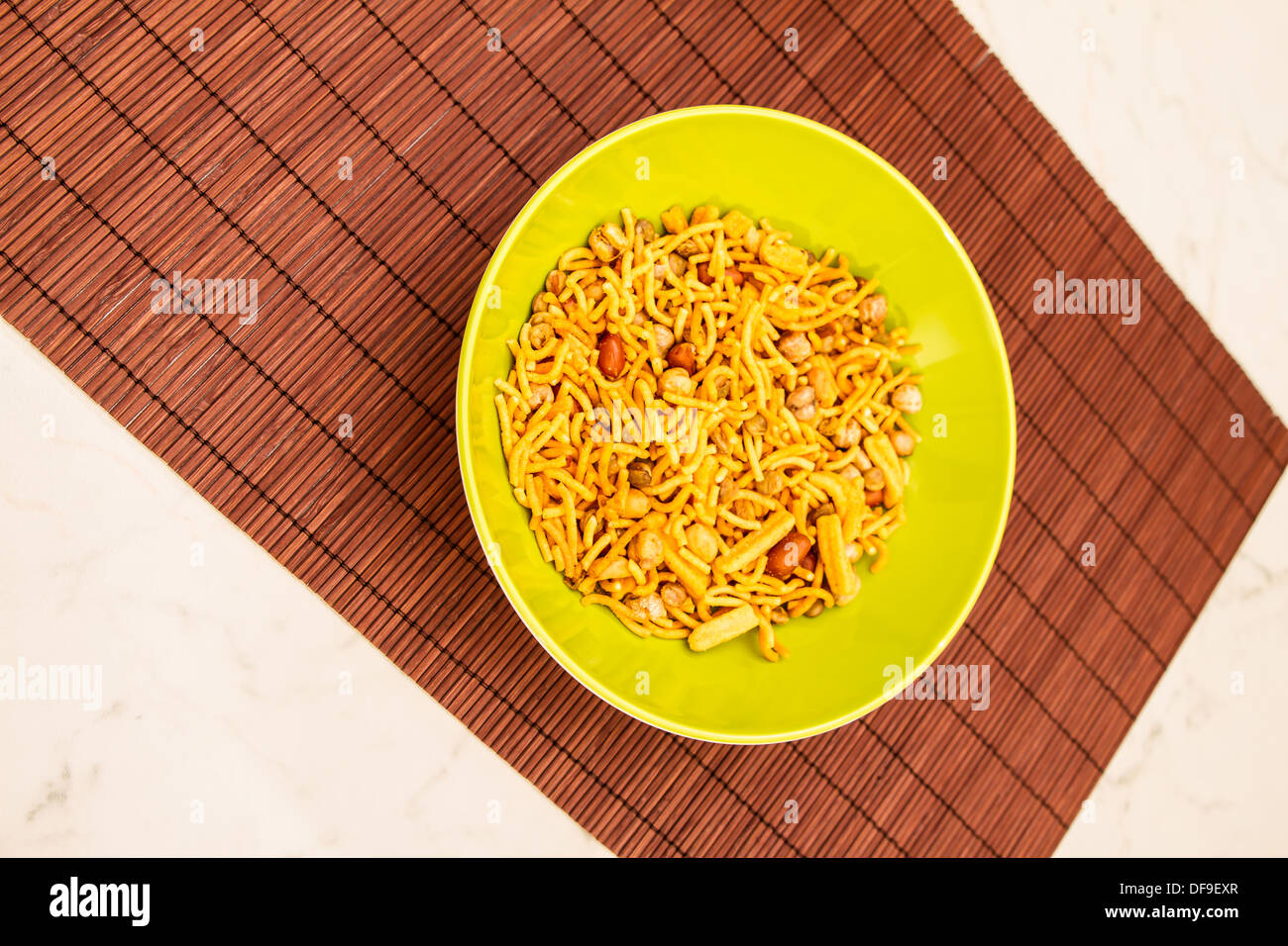 Snack Bombay Mix, a typical Indian snack Stock Photo - Alamy