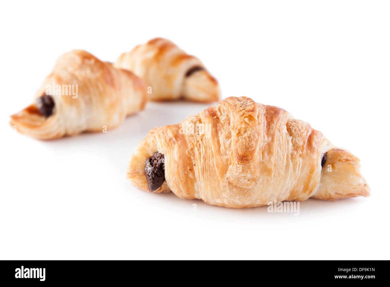 Filled croissants Cut Out Stock Images & Pictures - Alamy