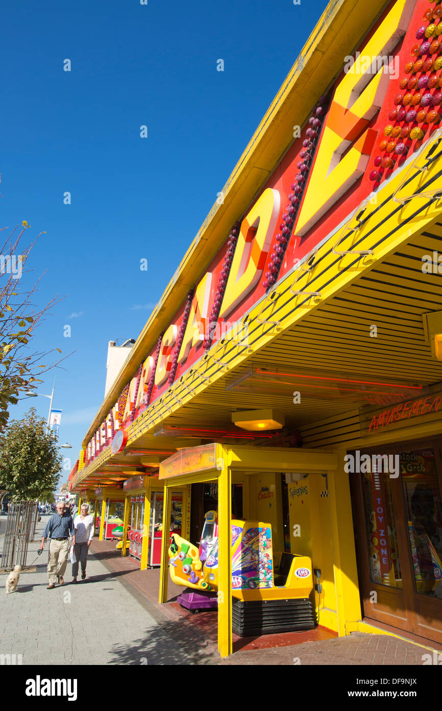 Gaiety Arcade, Pier Street, Clacton-On-Sea, Essex, England, United ...