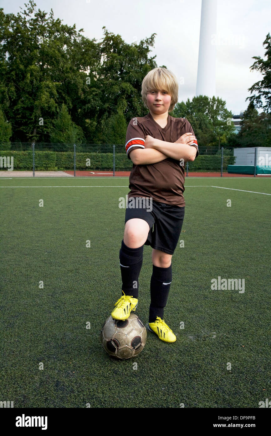 Junior soccer players training hi-res stock photography and images - Alamy