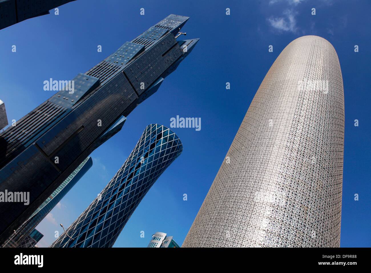Tornado tower in doha hi-res stock photography and images - Alamy