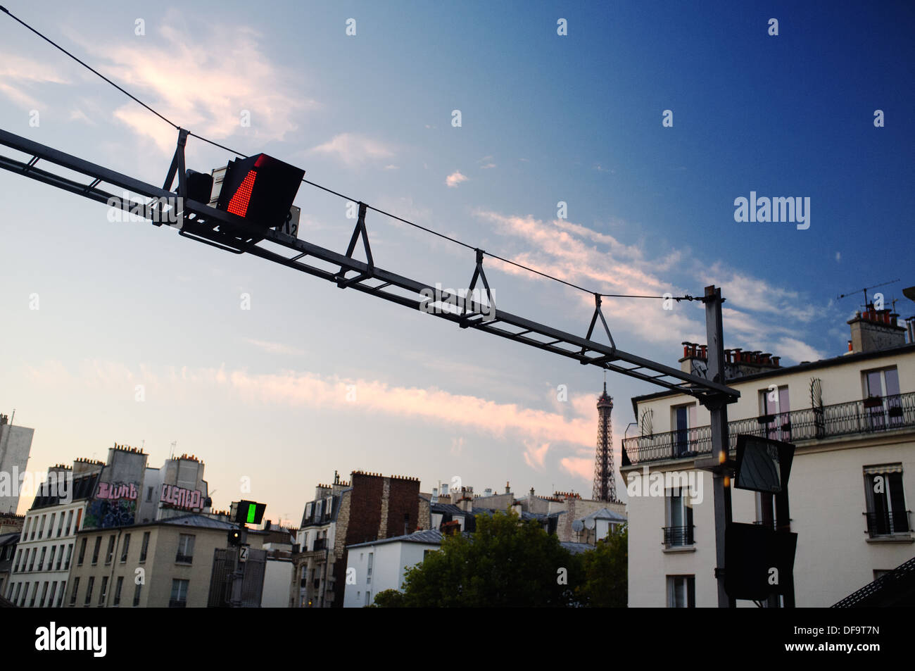 The Eiffel Tower Stock Photo - Alamy