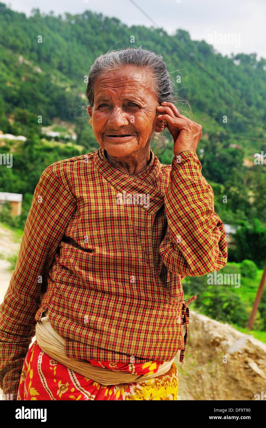 Nepal traditional wear hi-res stock photography and images - Alamy
